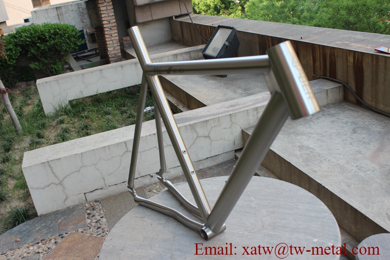 Titanium single speed bicycle frame - Buy Product on XACD Titanium cycles